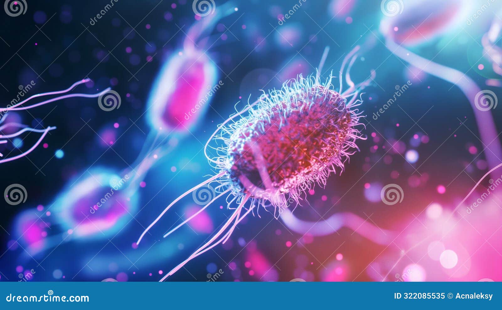 Nanorobots Attack Bacteria in Cells. Biological Robots are Introduced ...
