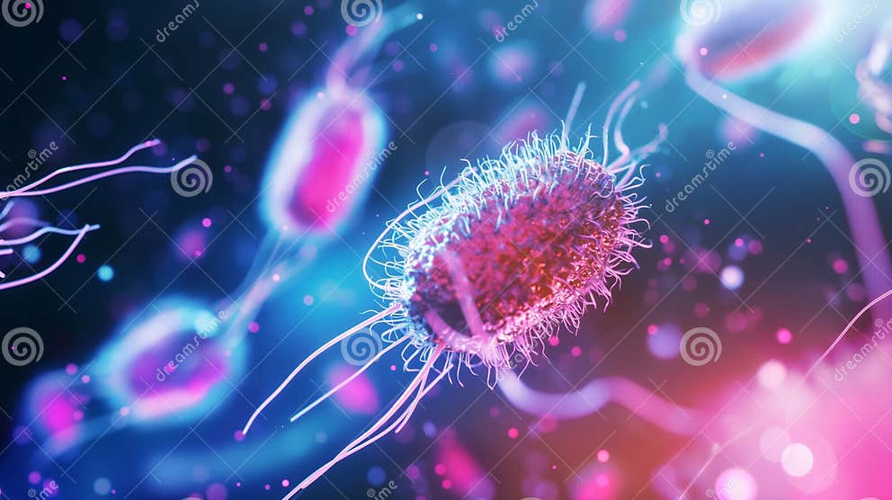 Nanorobots Attack Bacteria in Cells. Biological Robots are Introduced ...