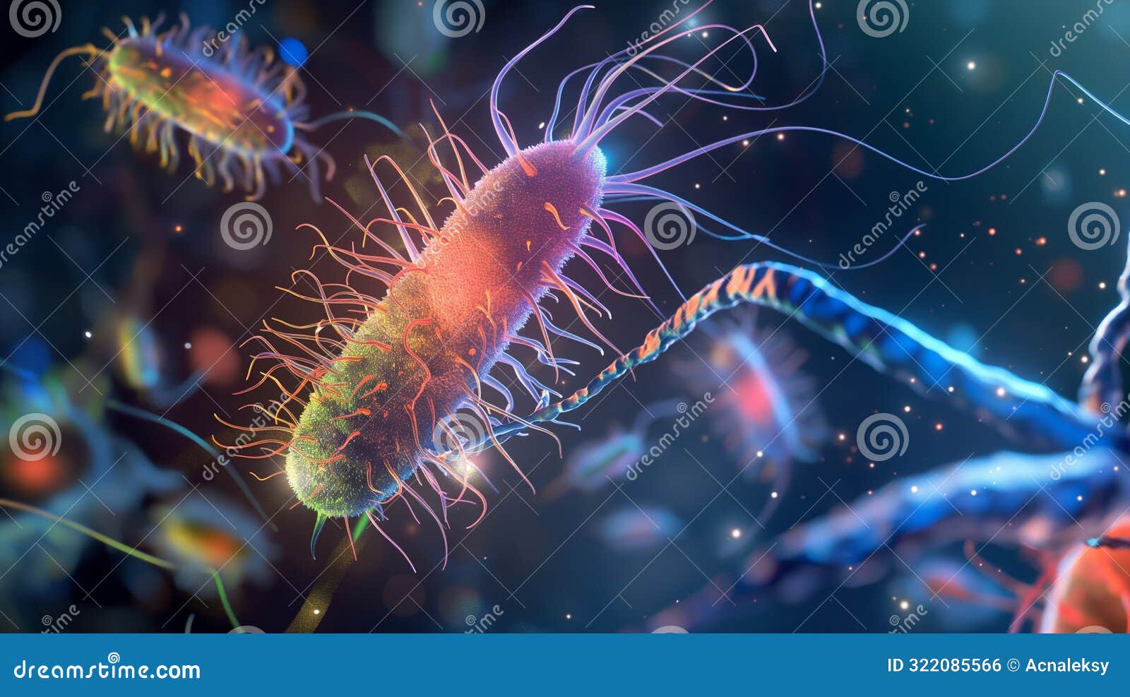 Nanorobots Attack Bacteria in Cells. Biological Robots are Introduced ...