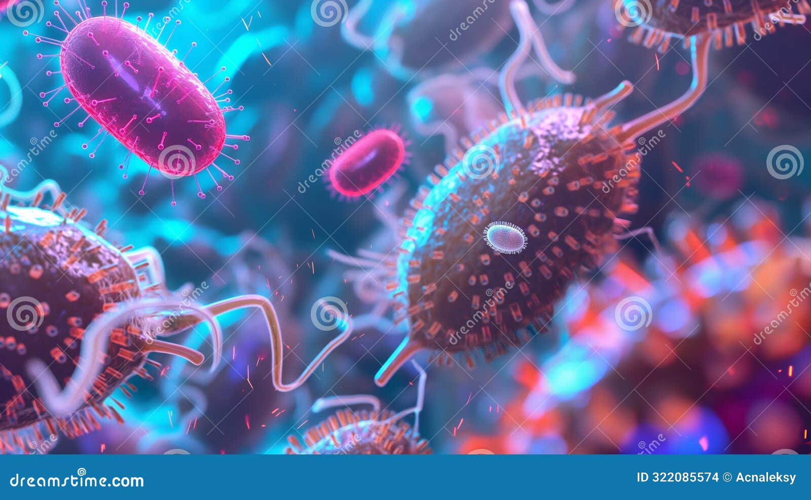 Nanorobots Attack Bacteria in Cells. Biological Robots are Introduced ...