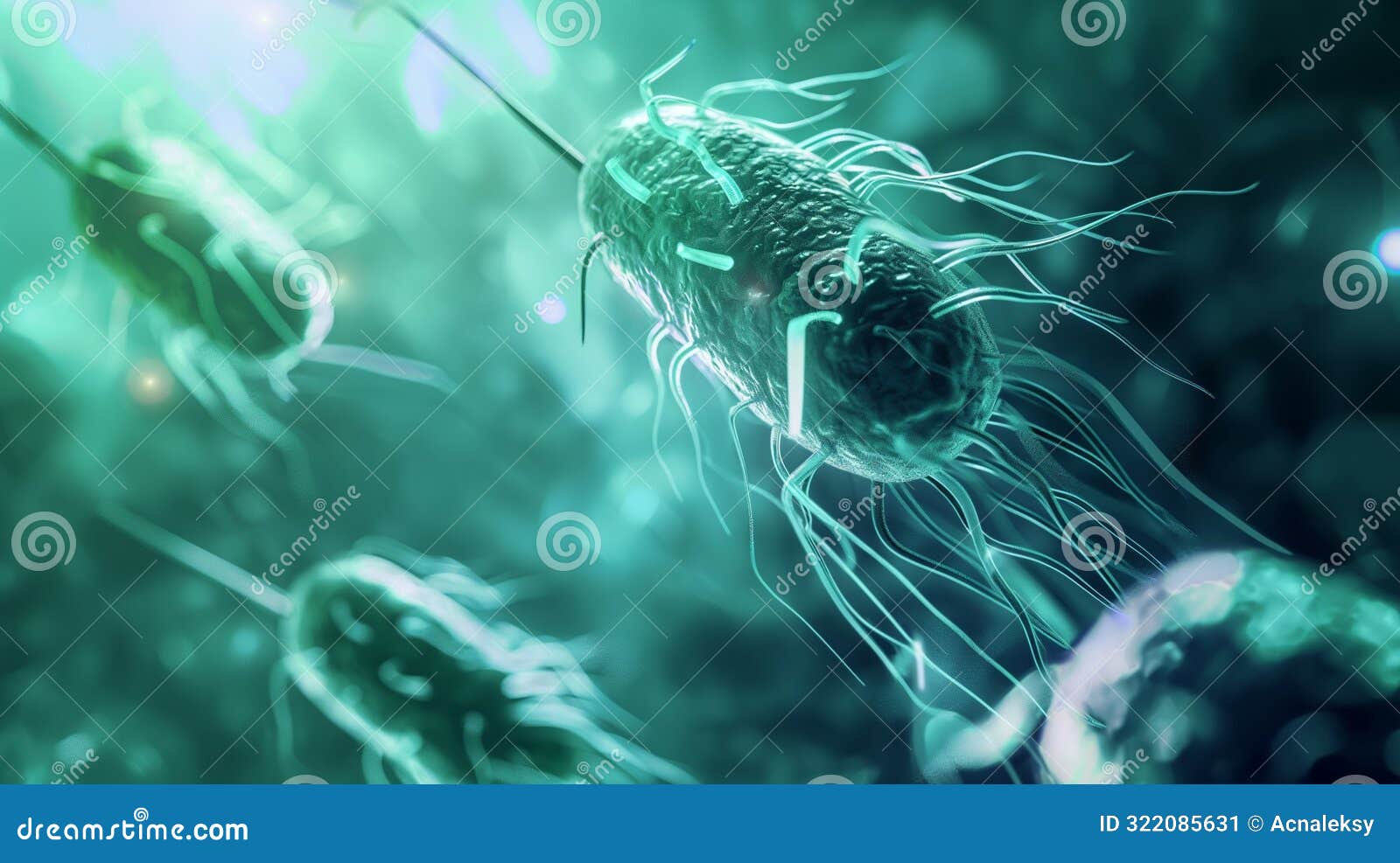 Nanorobots Attack Bacteria in Cells. Biological Robots are Introduced ...