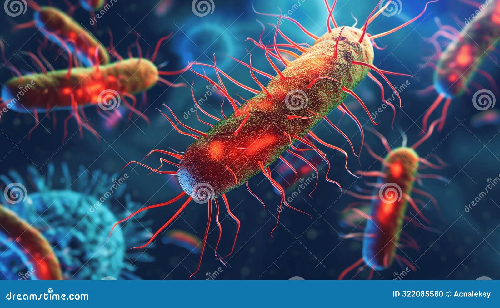 Nanorobots Attack Bacteria in Cells. Biological Robots are Introduced ...