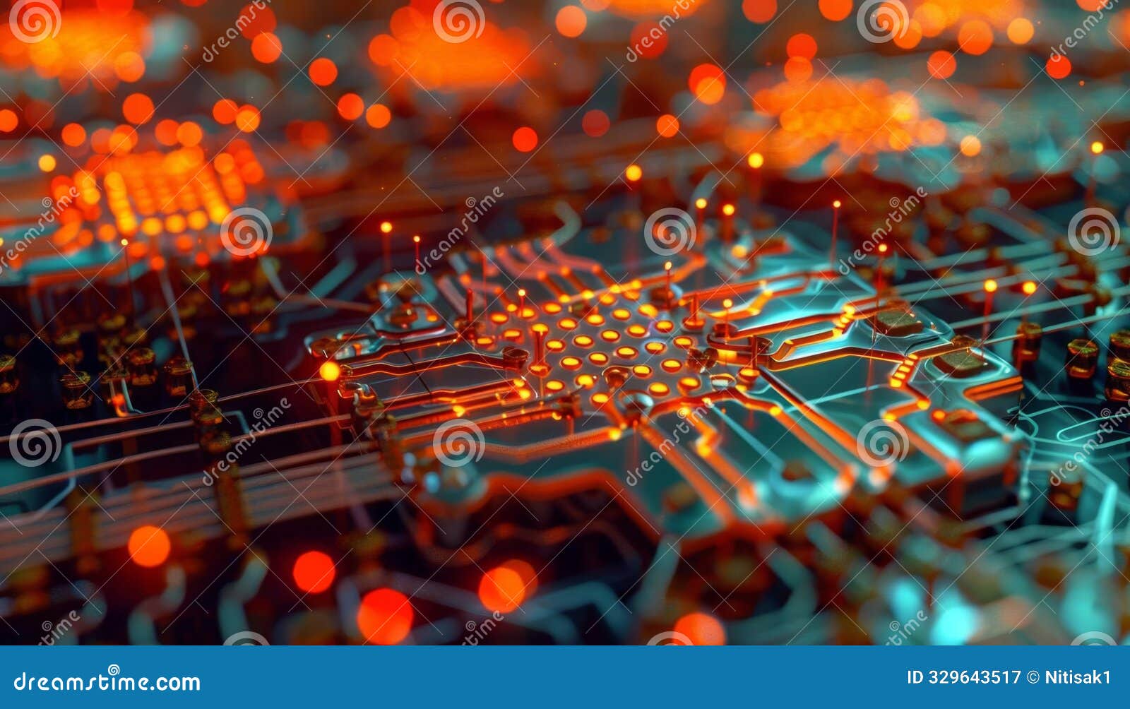 163 Nanoscale Illustration of Molecular Electronic Circuitry Patterns ...