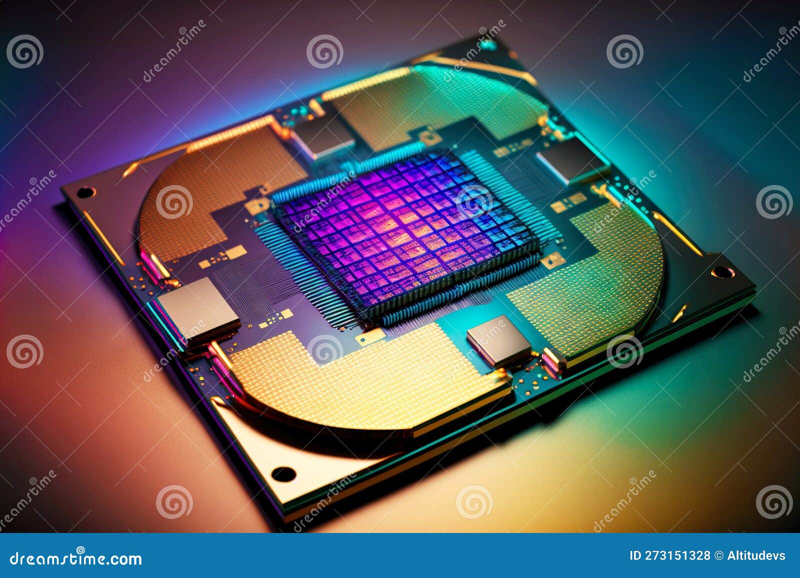 Nanotechnology Chips and Microchips Wafer Semiconductor Manufacturing ...