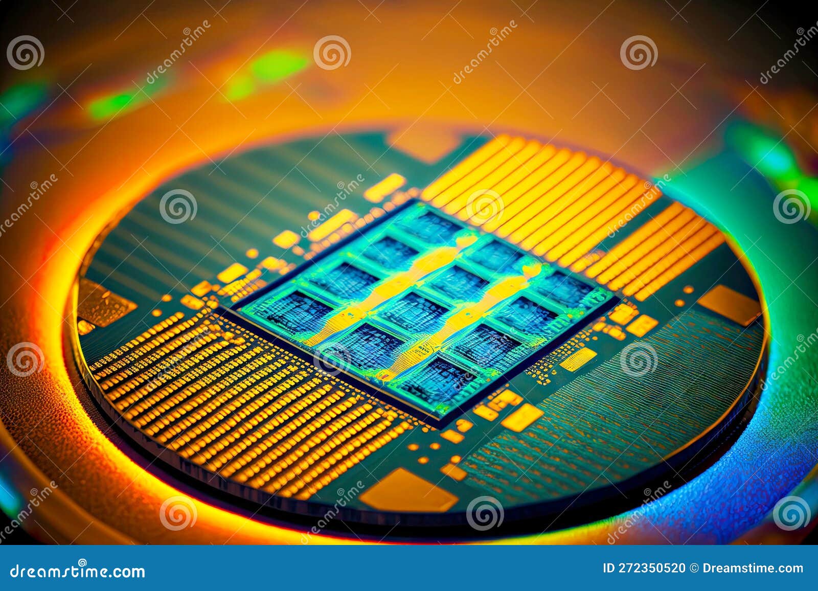 Nanotechnology Chips and Microchips Wafer Semiconductor Manufacturing ...