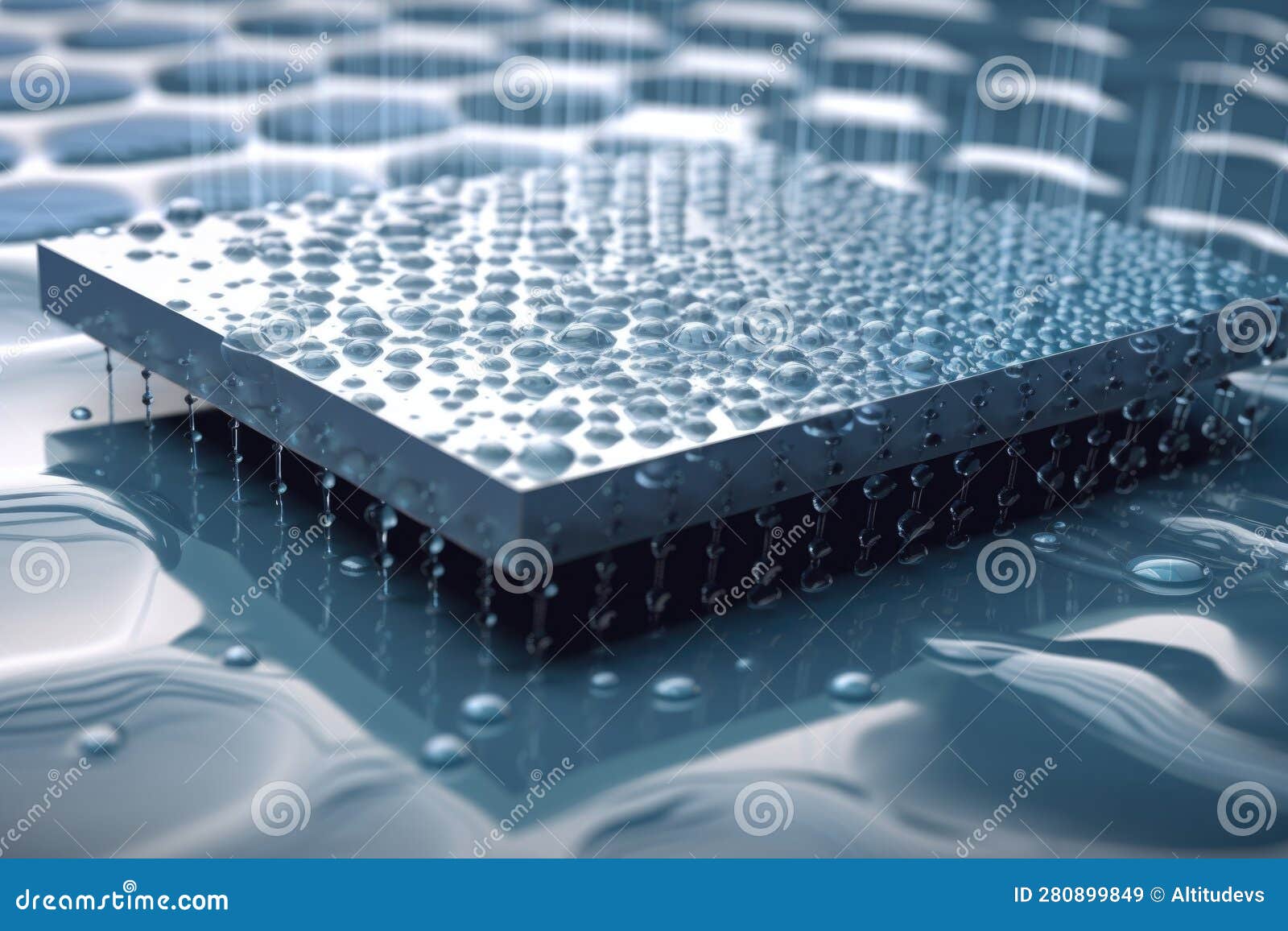 Nanotechnology Coating on Material Surface that Increases or Decreases ...