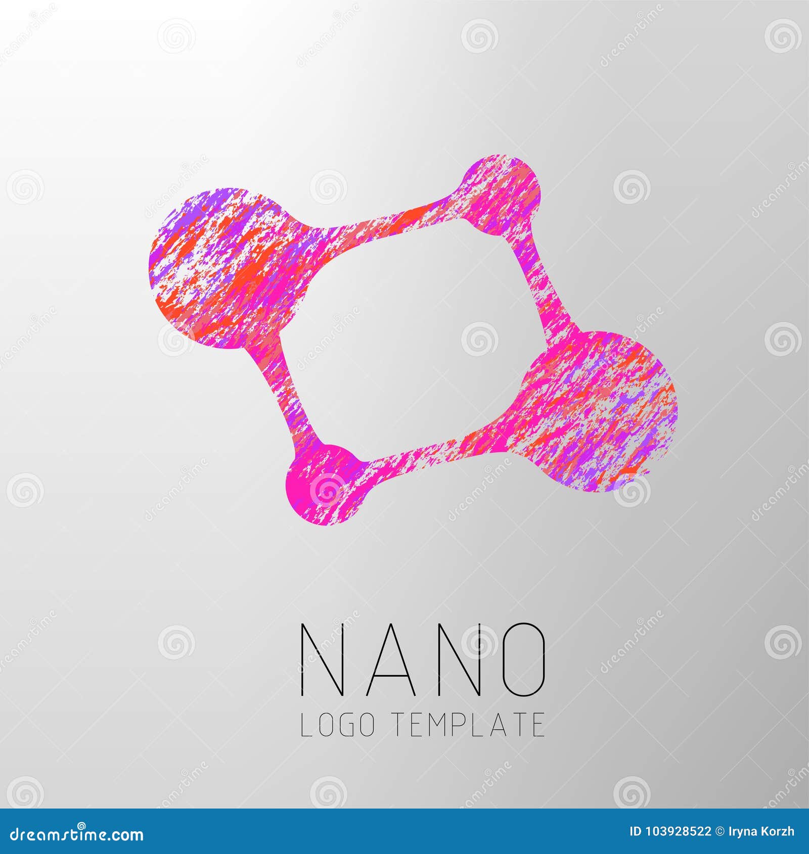 Nanotechnology Creative Logo Design. Vector Logo Template. Creative ...