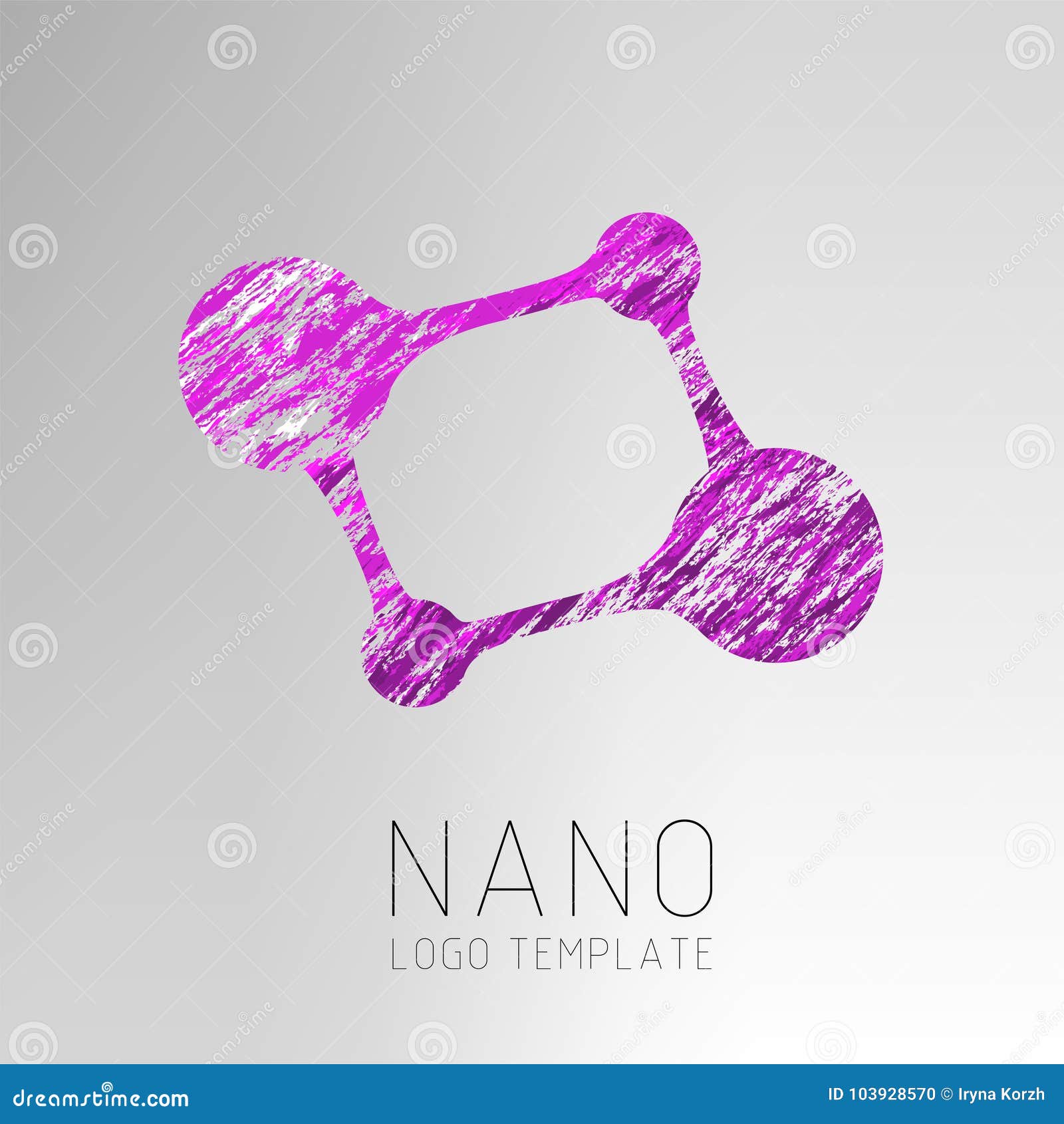 Nanotechnology Creative Logo Design. Vector Logo Template. Creative ...