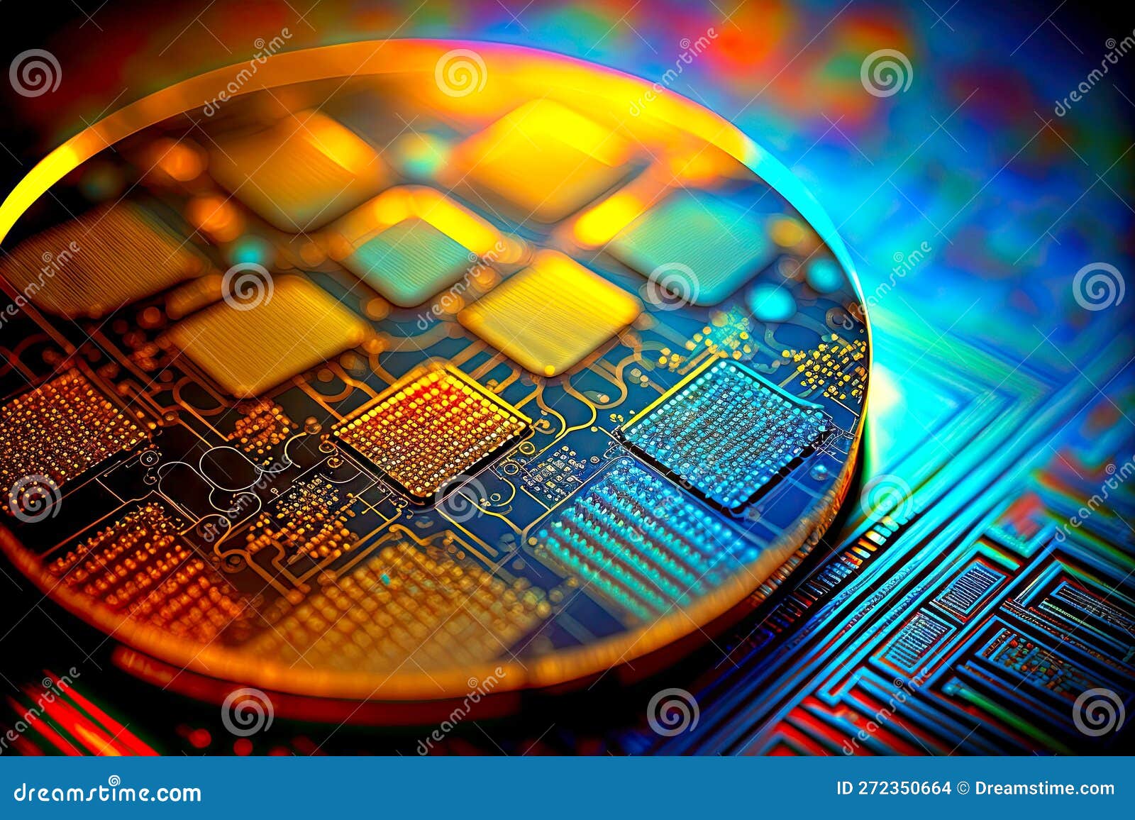 Nanotechnology of Future Nanochips and Circuits Wafer Semiconductor ...