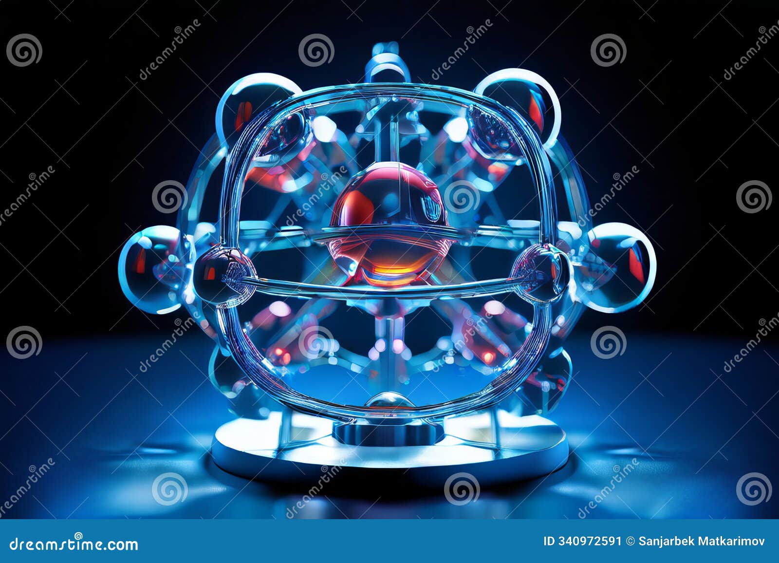 Nanotechnology Microscopic Robots Stock Photo | CartoonDealer.com ...