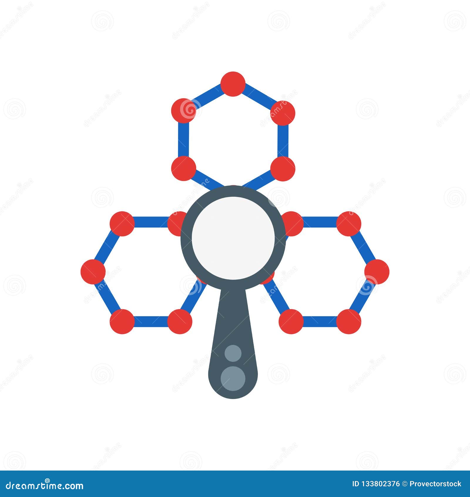 Nanotechnology Icon Set In Thin Line Style Vector Illustration ... Nanotechnology Icon Set In Thin Line Style Vector Illustration ...