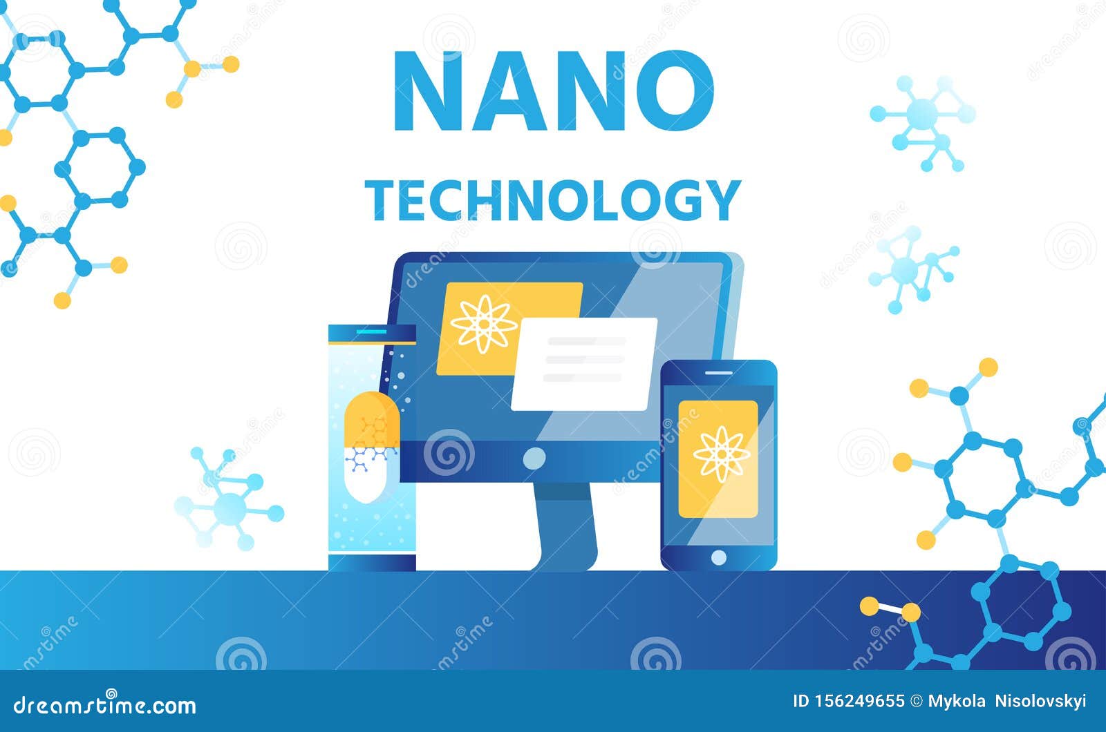 Developed Nanomaterials Stock Illustrations – 1 Developed Nanomaterials ...