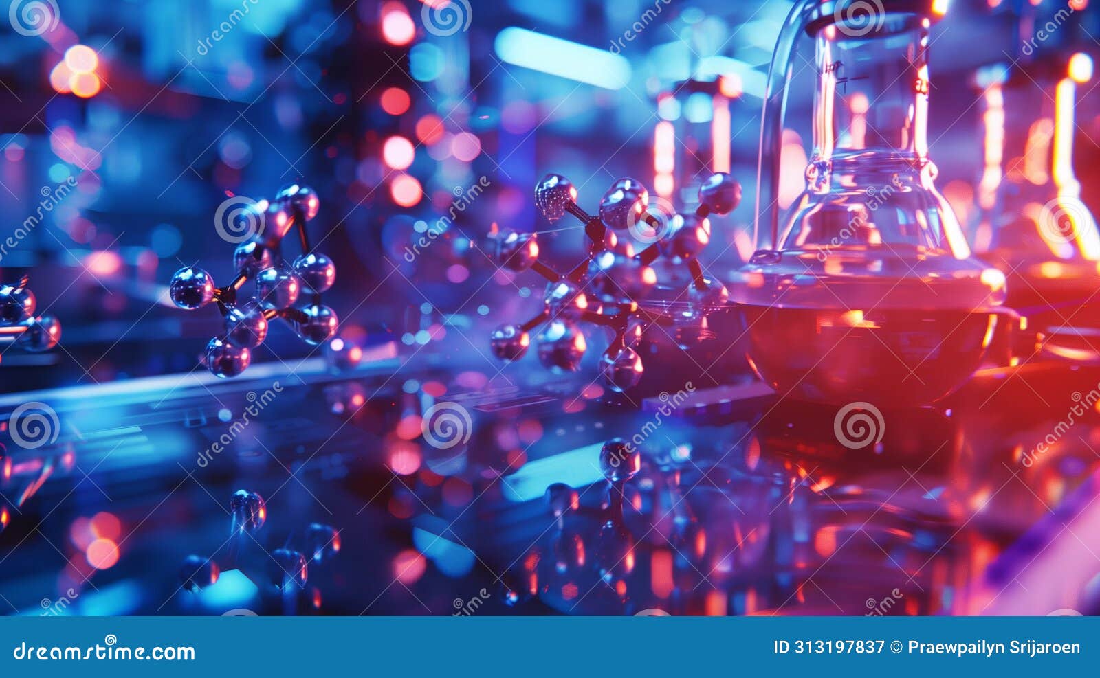 Nanotechnology Lab, Scientists Manipulating Atoms with Precision ...