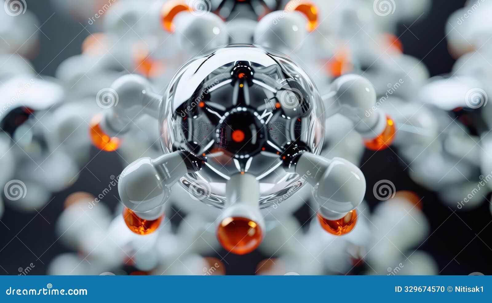 Nanotechnology Microscopic Robots Stock Photo | CartoonDealer.com ...