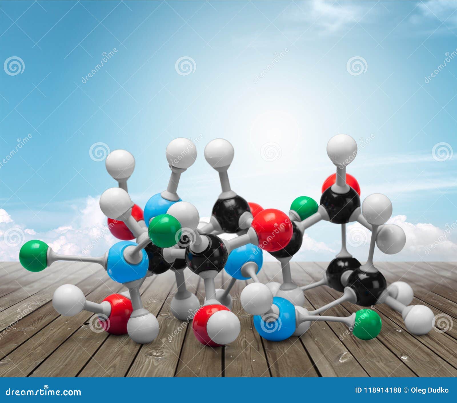 Nanotechnology stock photo. Image of molecule, computer - 118914188