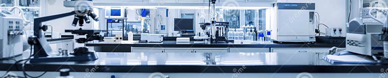 A Nanotechnology Research Lab Filled with Advanced Equipment for ...