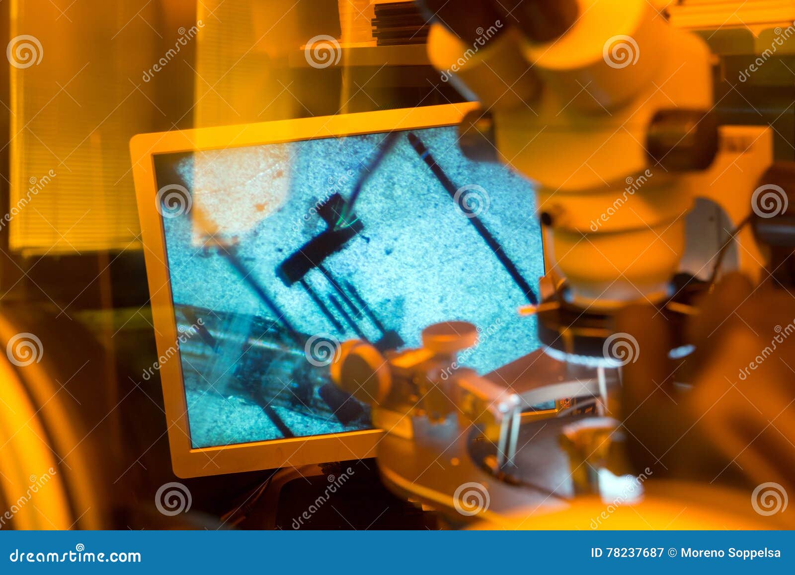 Nanotechnology Research Laboratory Stock Image - Image of technology ...