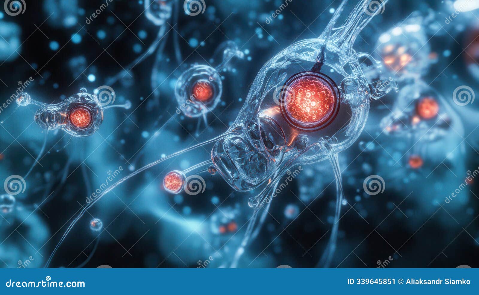 Nanotechnology Visualized As Tiny Robots Working Inside the Human Body ...