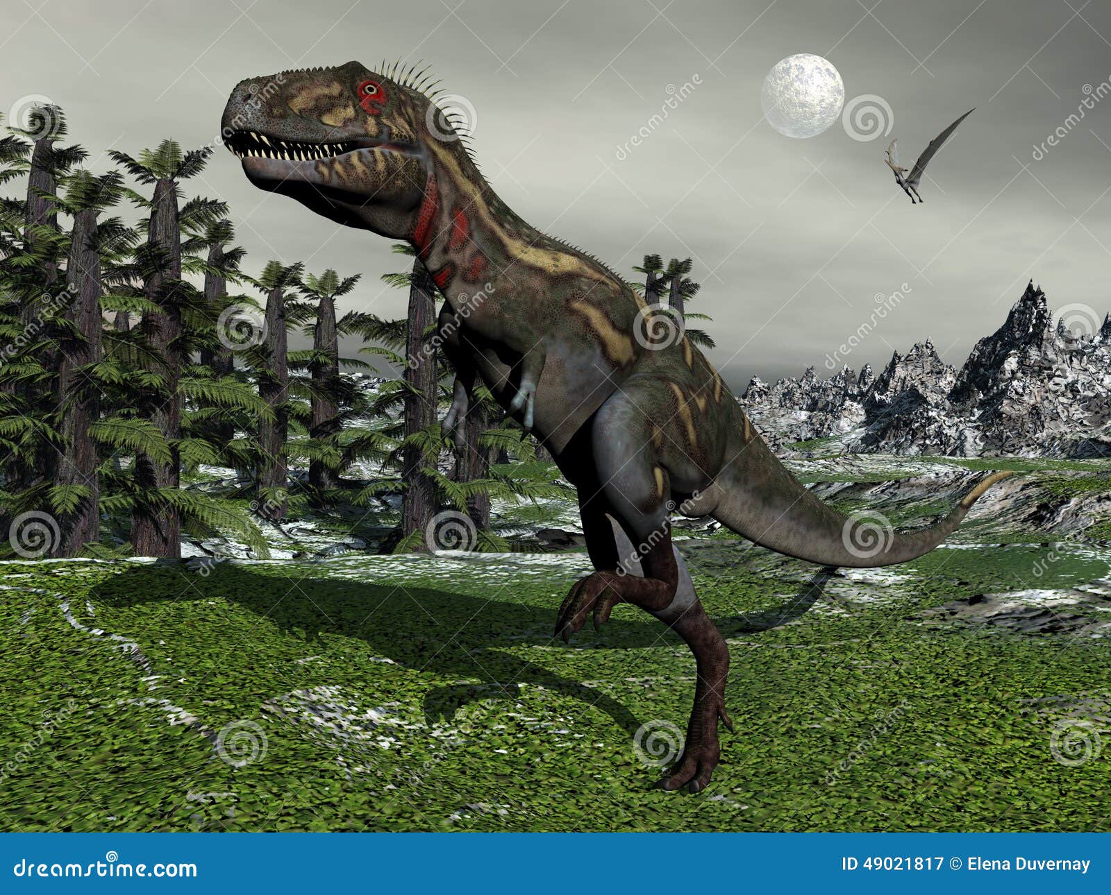 Nanotyrannus Dinosaur 3d Render Stock Illustrations – 12 Nanotyrannus ...