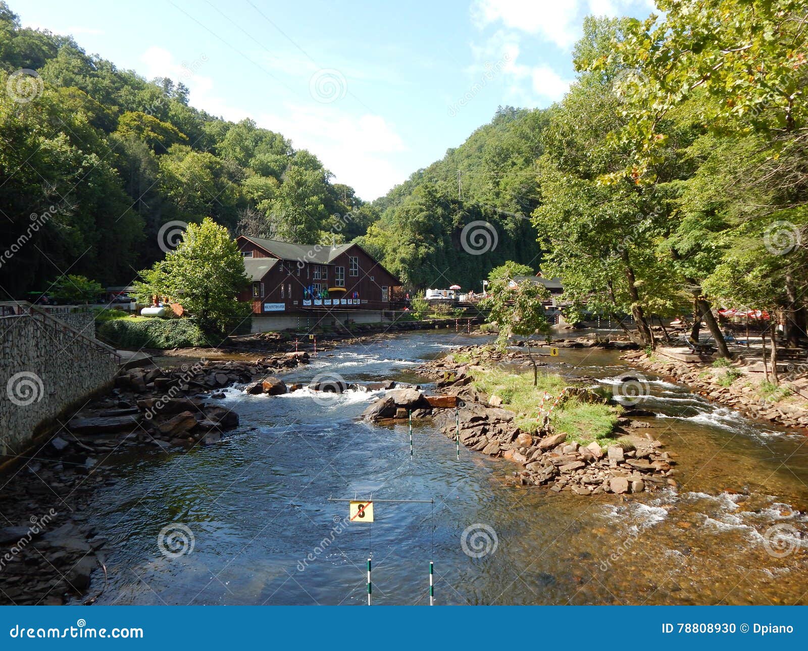 Nantahala River Gorge editorial image. Image of lake - 78808930