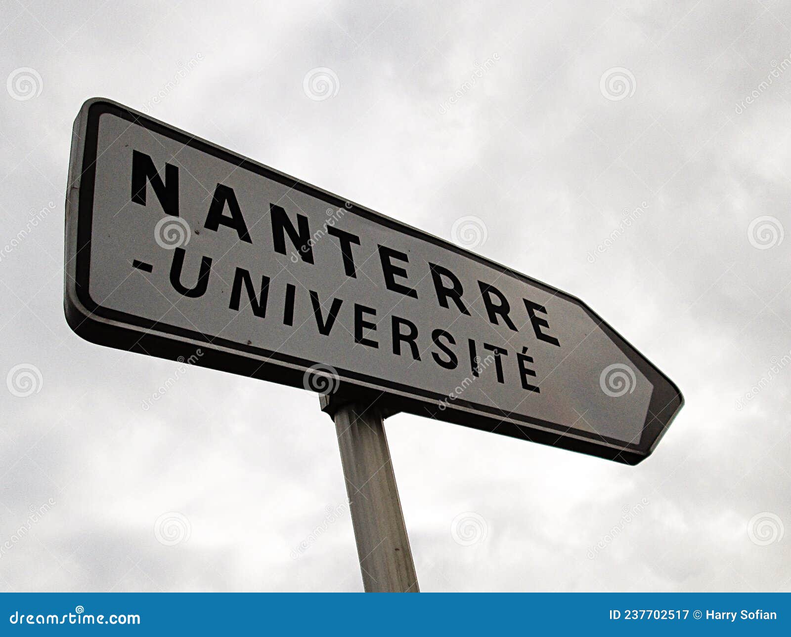 Nanterre University Paris stock image. Image of geography - 237702517