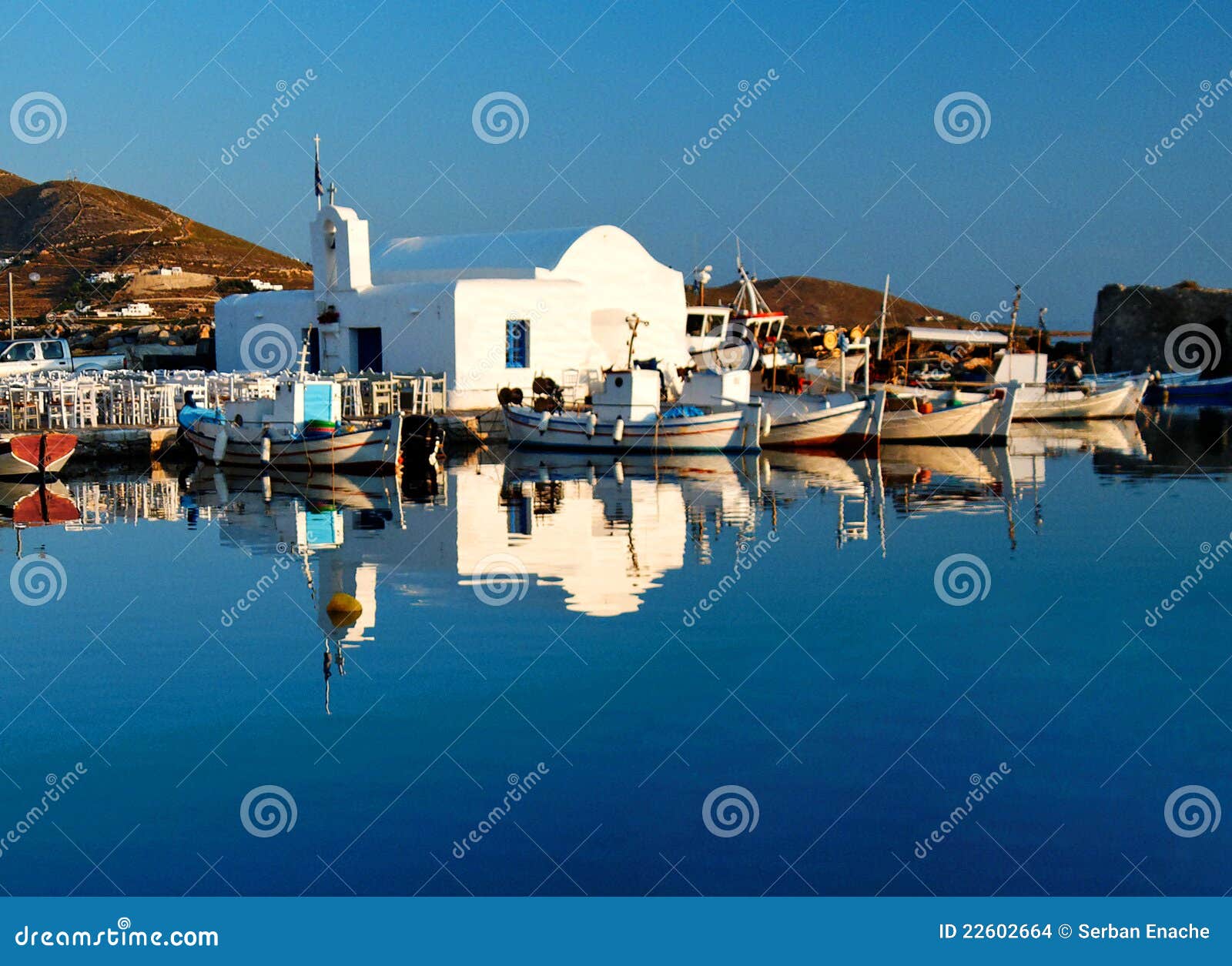 Naoussa, Greece stock photo. Image of mediterranean, greece - 22602664