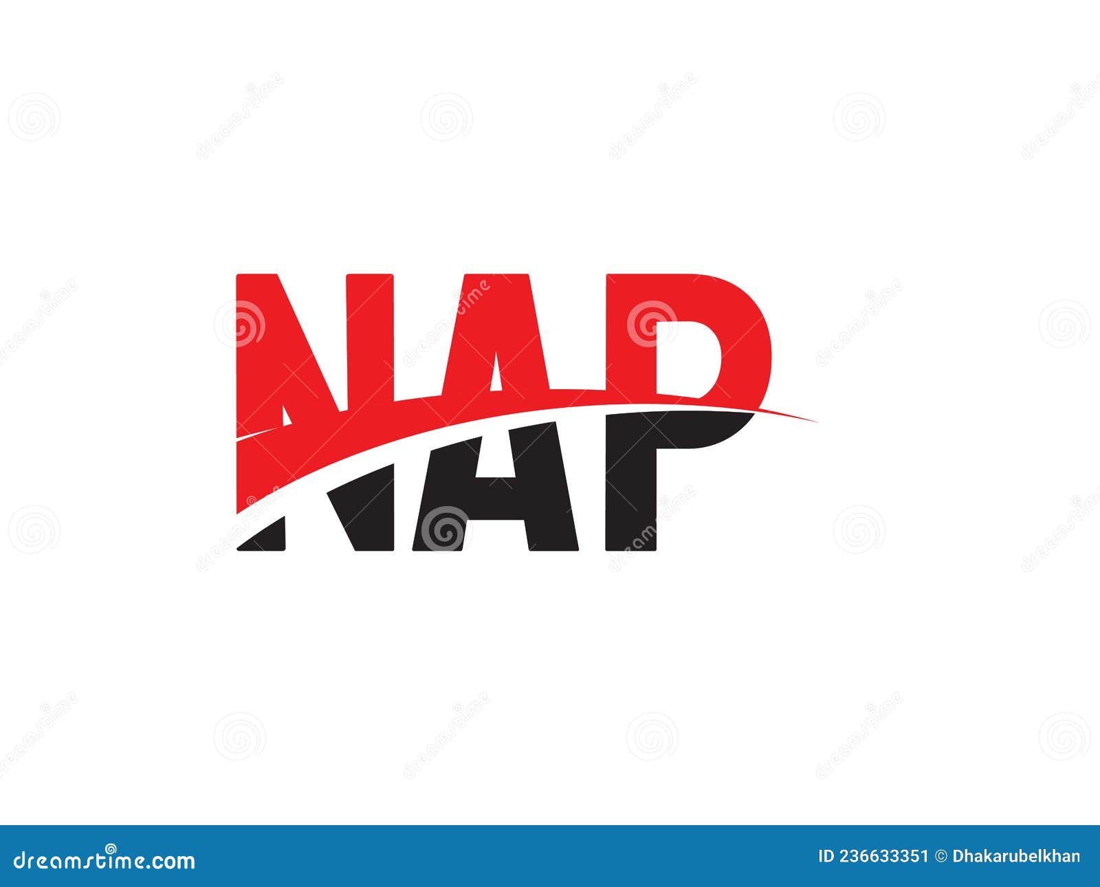 NAP Letter Initial Logo Design Vector Illustration Stock Vector ...