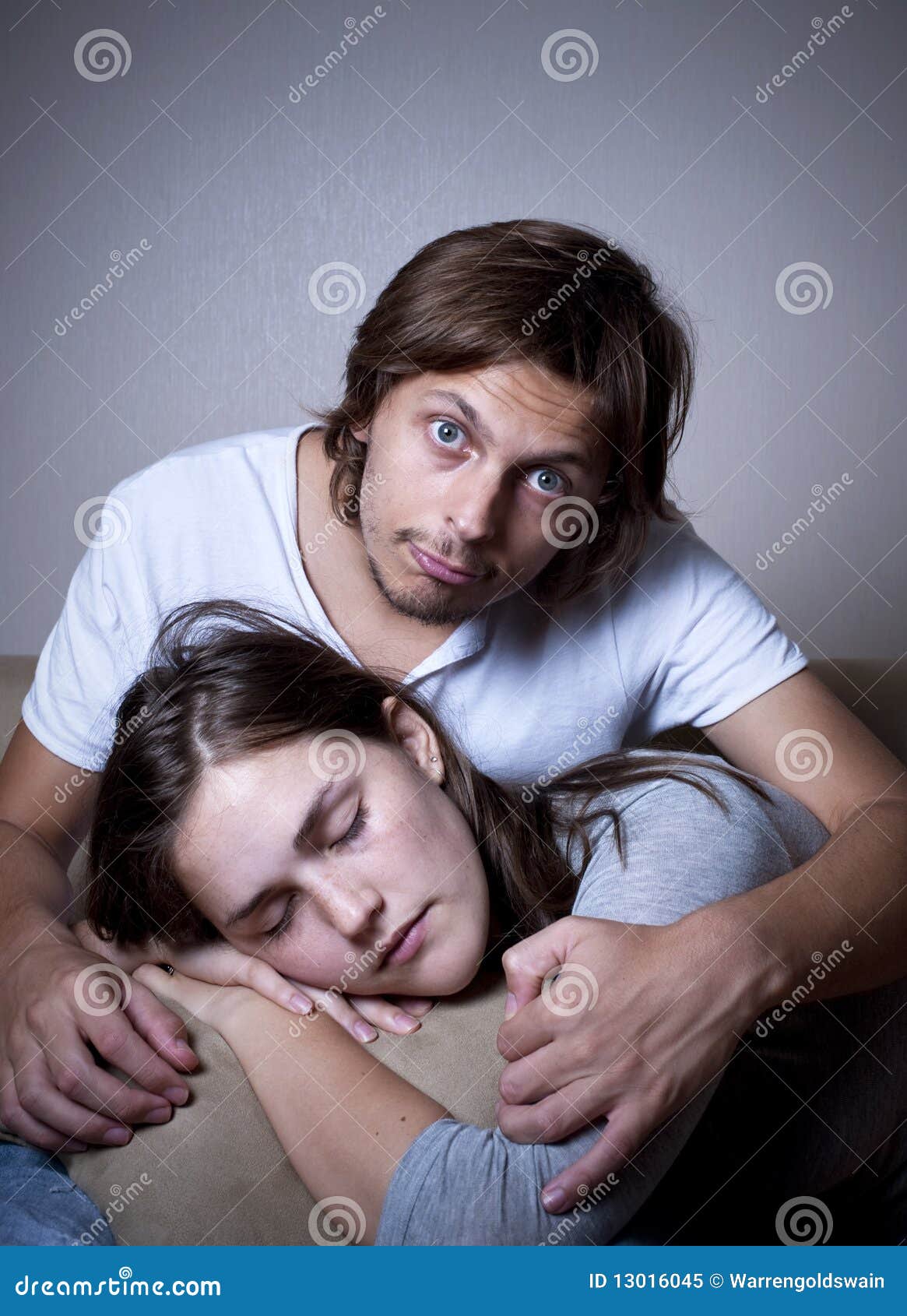 Nap time stock image. Image of adults, female, couple - 13016045