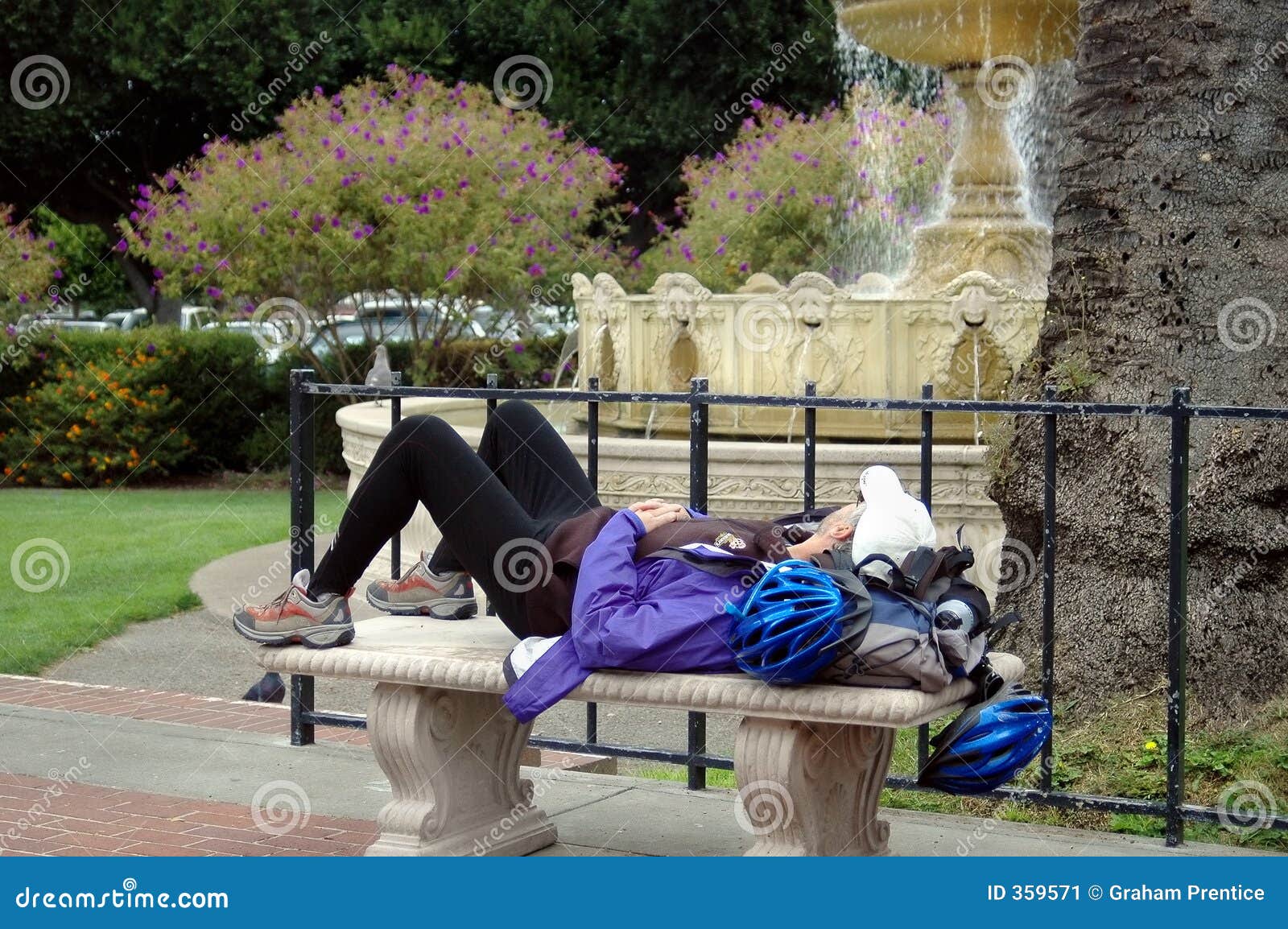 Nap Time stock image. Image of bench, exhausted, sleep - 359571