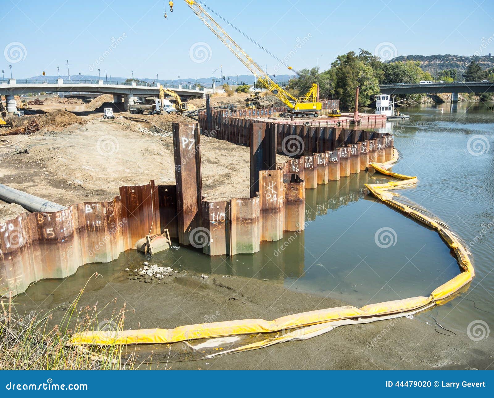 Flood Control System Located At Digos River, Digos City, Davao Del Sur ...