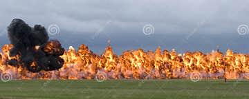 Napalm explosion stock image. Image of orange, warfare - 10697245