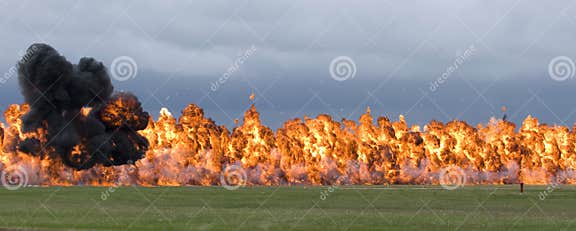 Napalm explosion stock image. Image of orange, warfare - 10697245