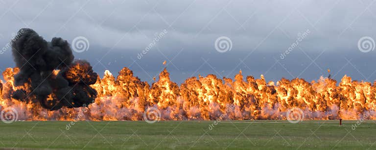 Napalm explosion stock image. Image of orange, warfare - 10697245