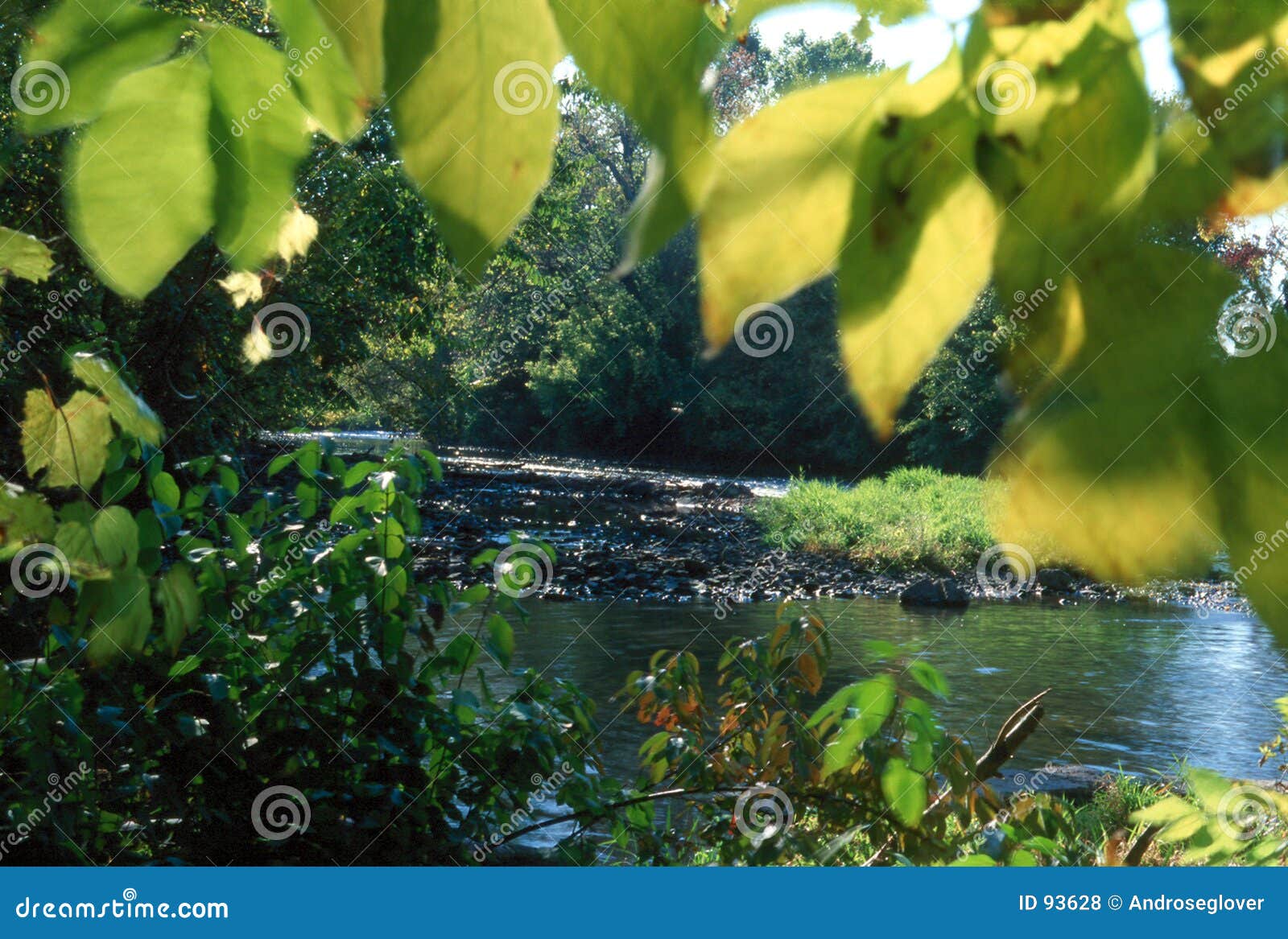Naperville River Walk. stock photo. Image of stream, river - 93628