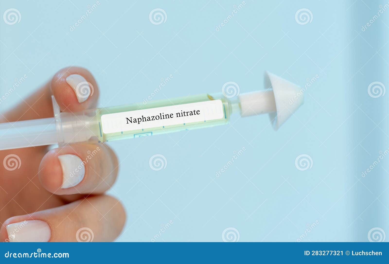Naphazoline Nitrate Intranasal Medications Stock Image - Image of spray ...