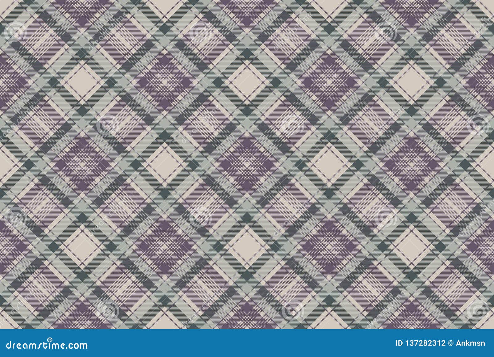 Napkin Check Fabric Texture Seamless Pattern Stock Vector ...