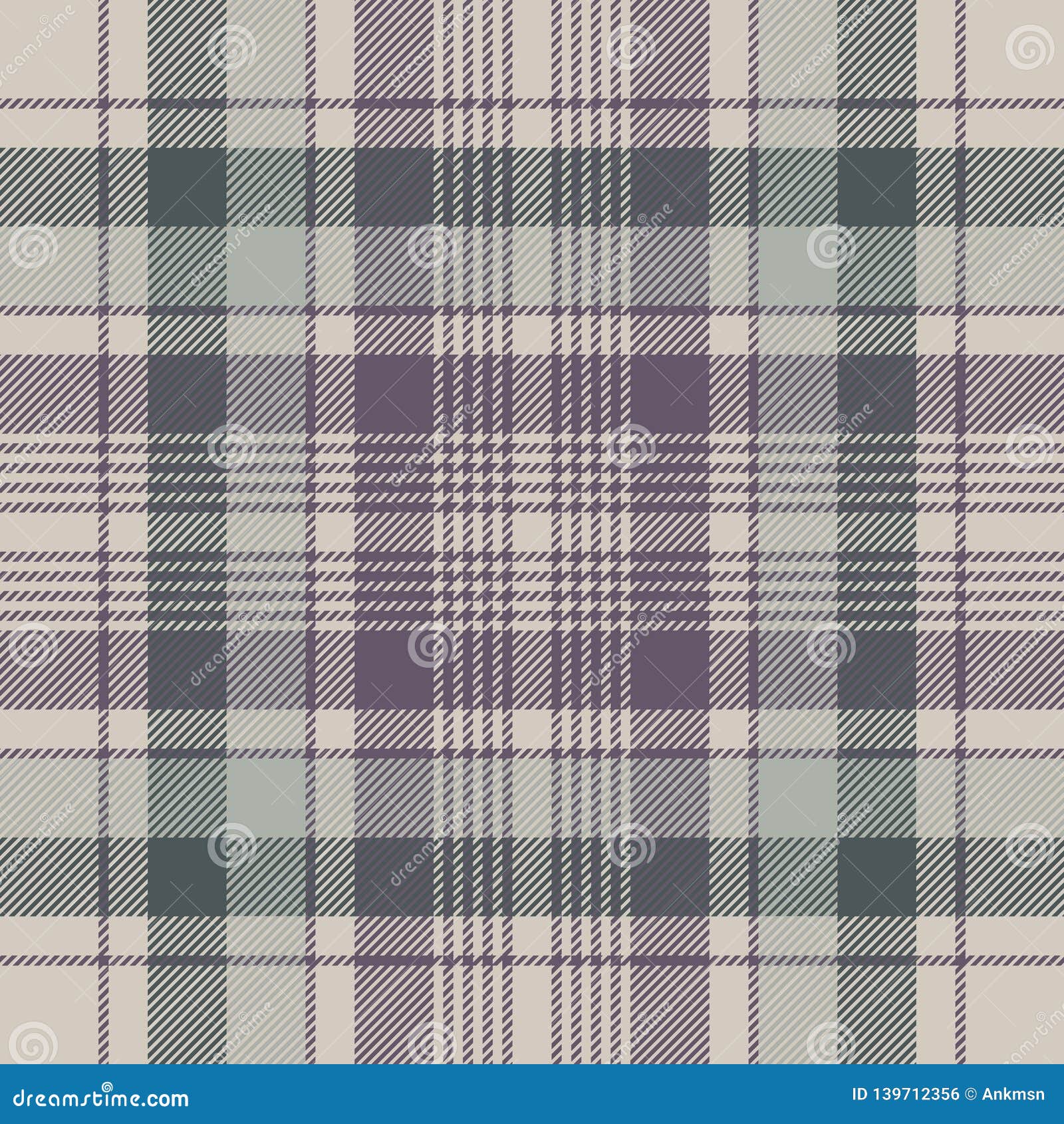 Napkin Check Fabric Texture Seamless Pattern Stock Vector ...