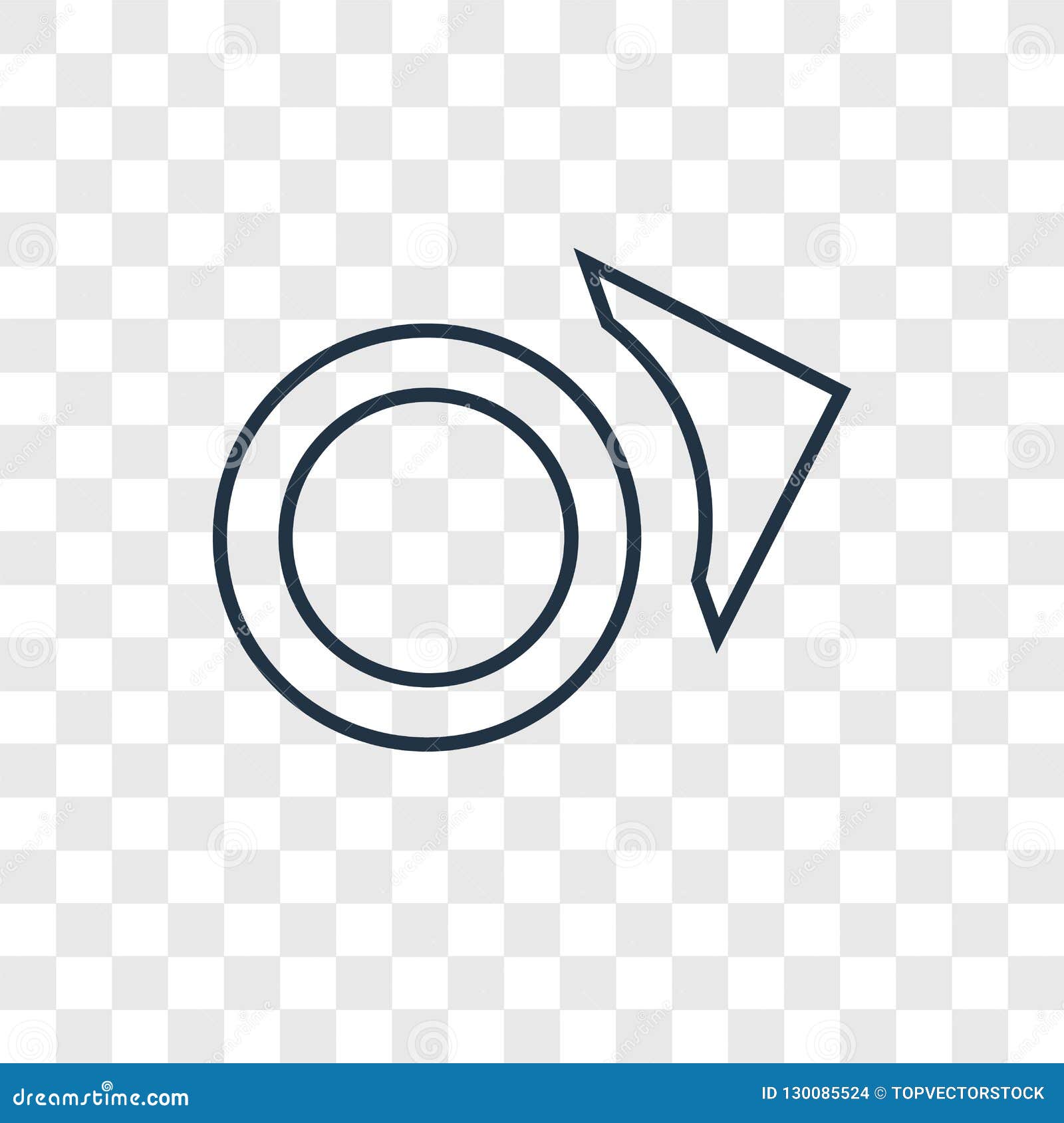 Napkin Concept Vector Linear Icon Isolated on Transparent Background ...