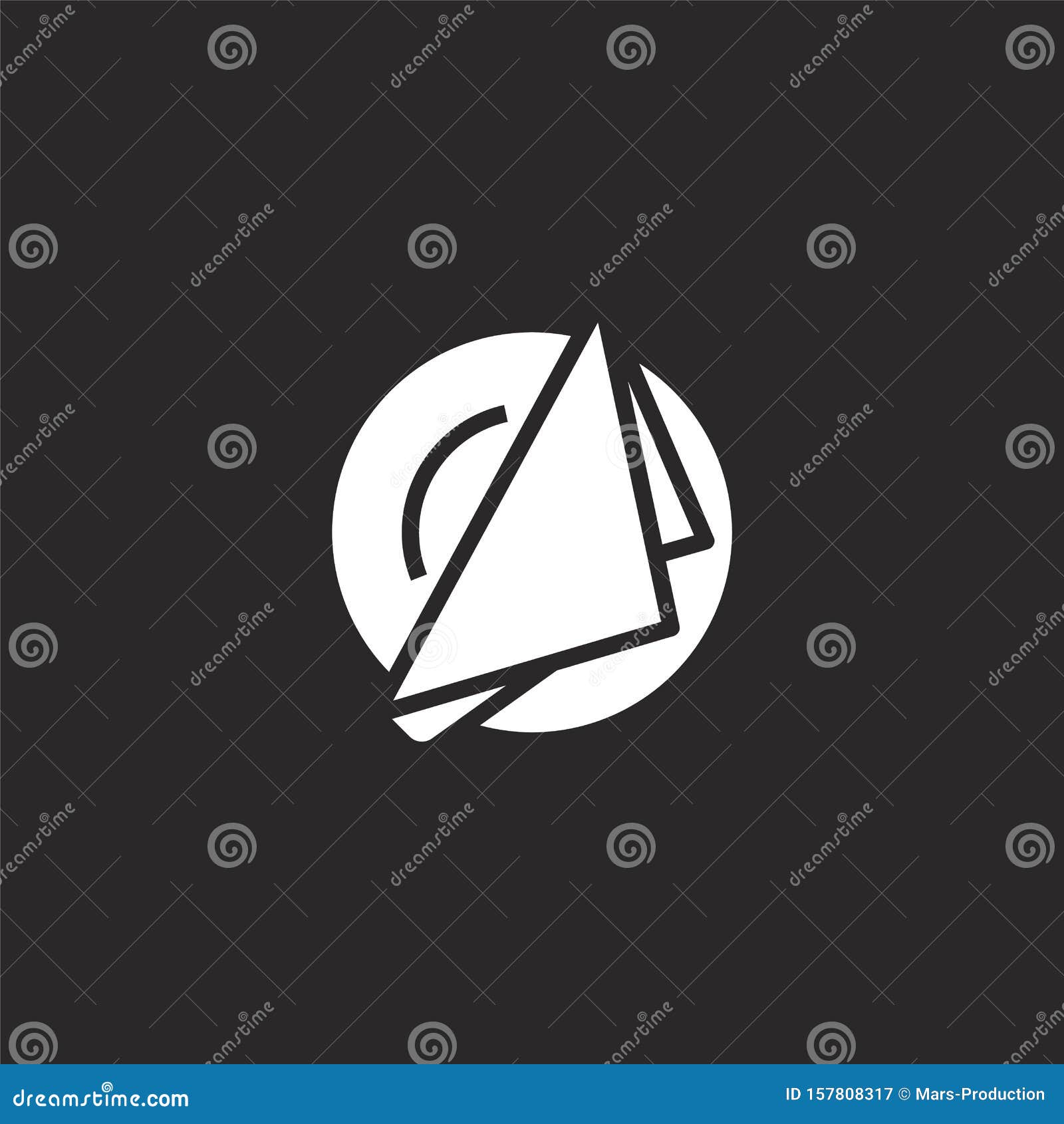 Napkin Icon. Filled Napkin Icon for Website Design and Mobile, App ...