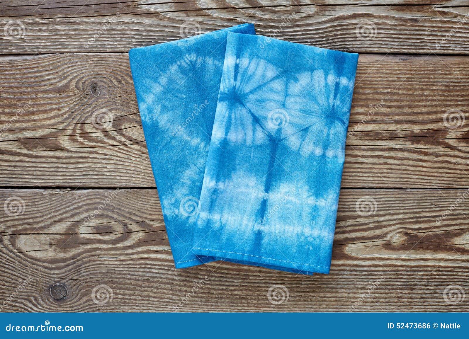 Napkins stock photo. Image of plank, empty, fabric, rustic - 52473686