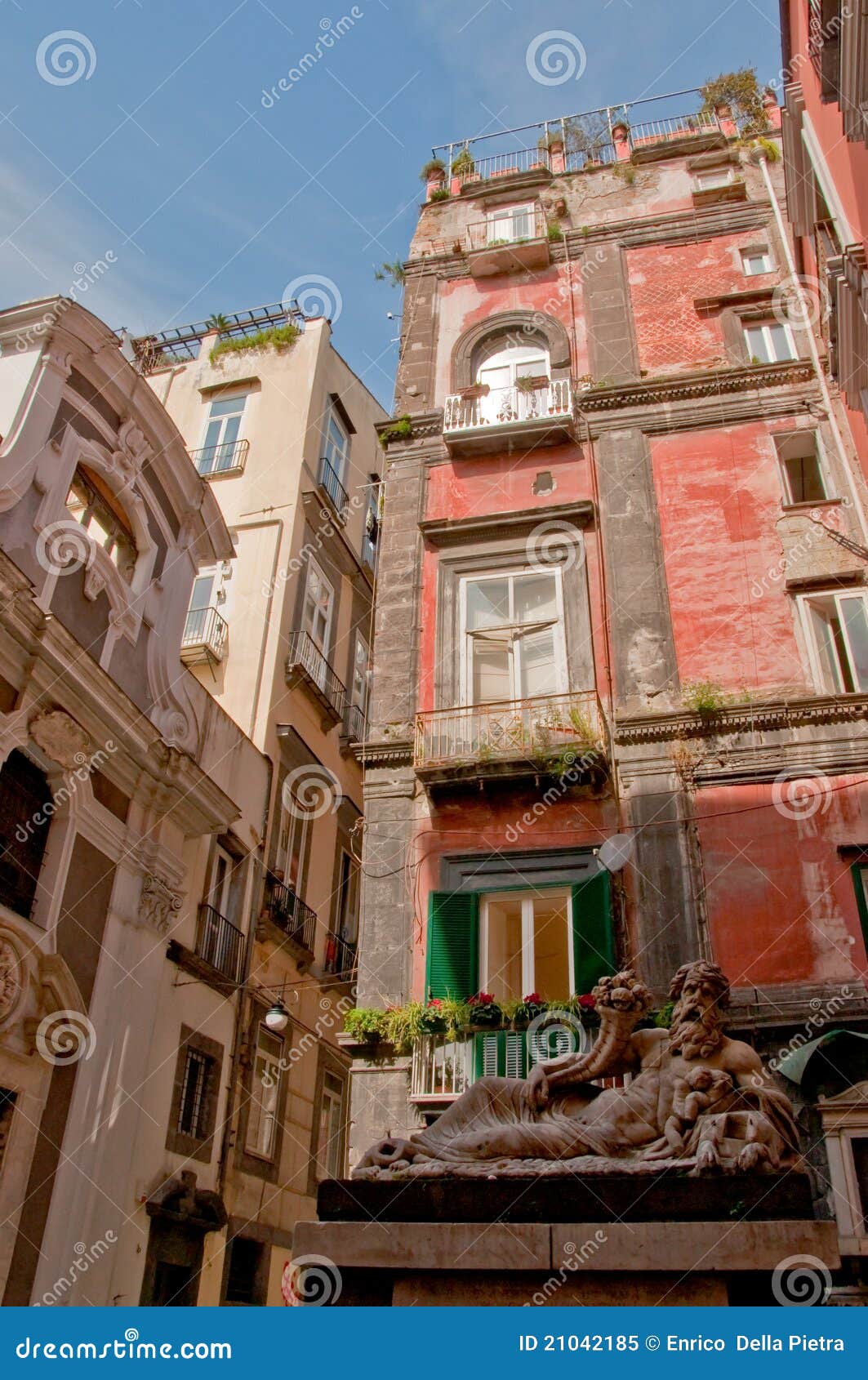 Naples stock image. Image of street, naples, italy, beautiful - 21042185