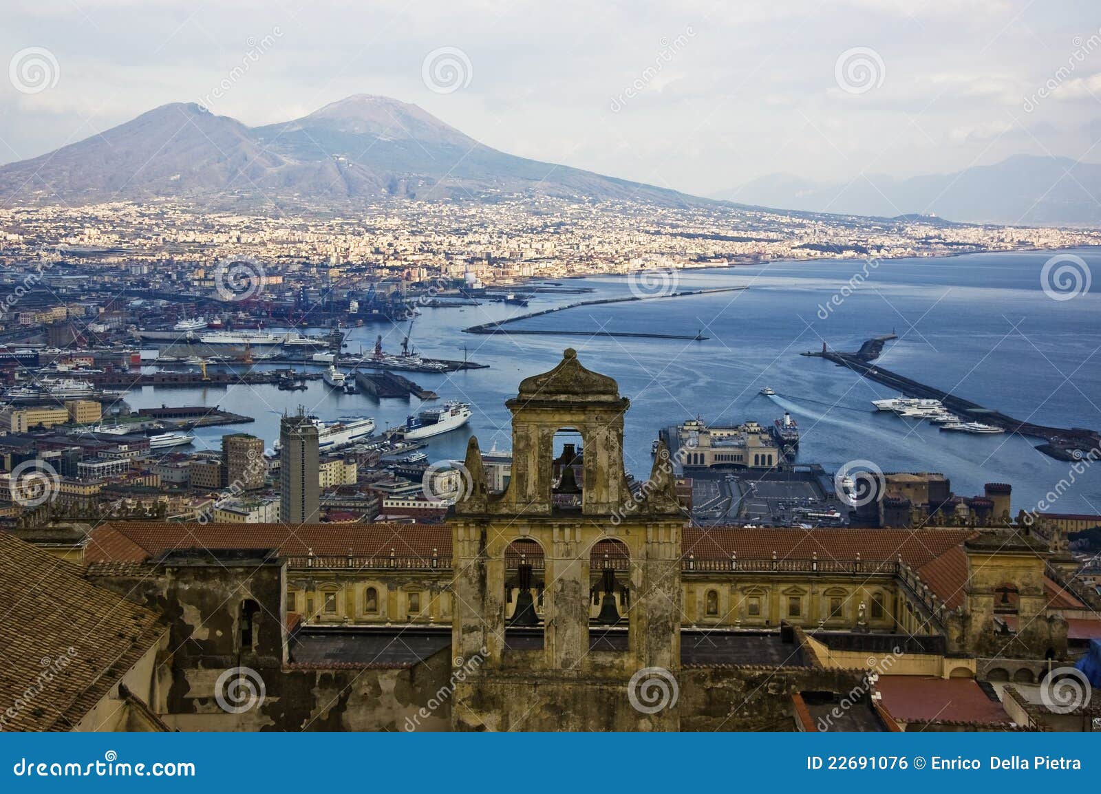 Naples stock photo. Image of architecture, europe, mediterranean - 22691076