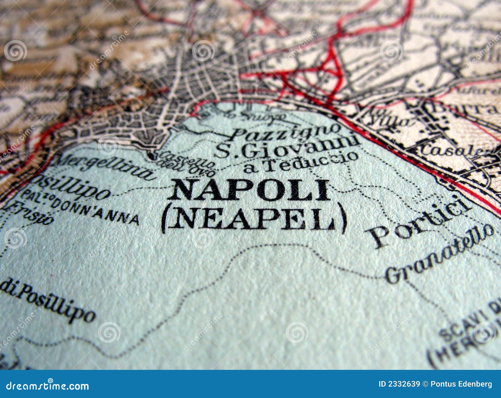 Naples stock image. Image of maps, harbor, travel, papers - 2332639