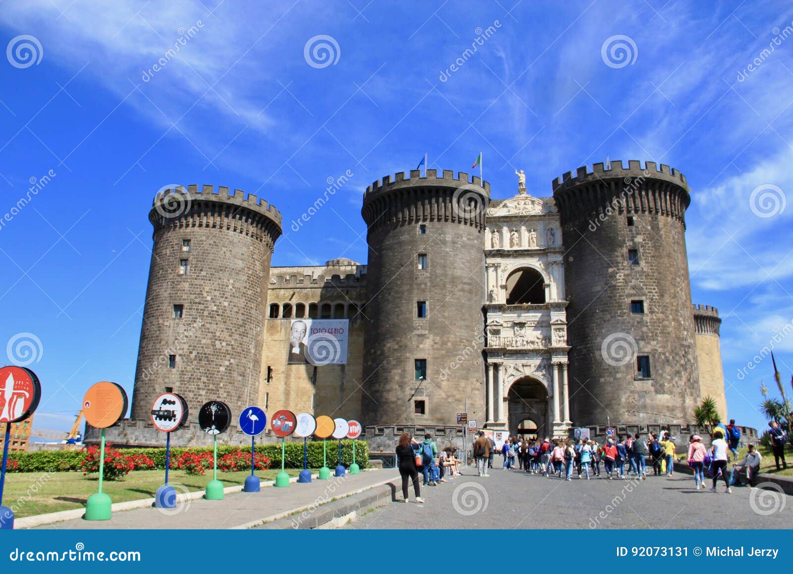 Naples, Italy, Castle Museum Editorial Photo - Image of italy, landmark ...
