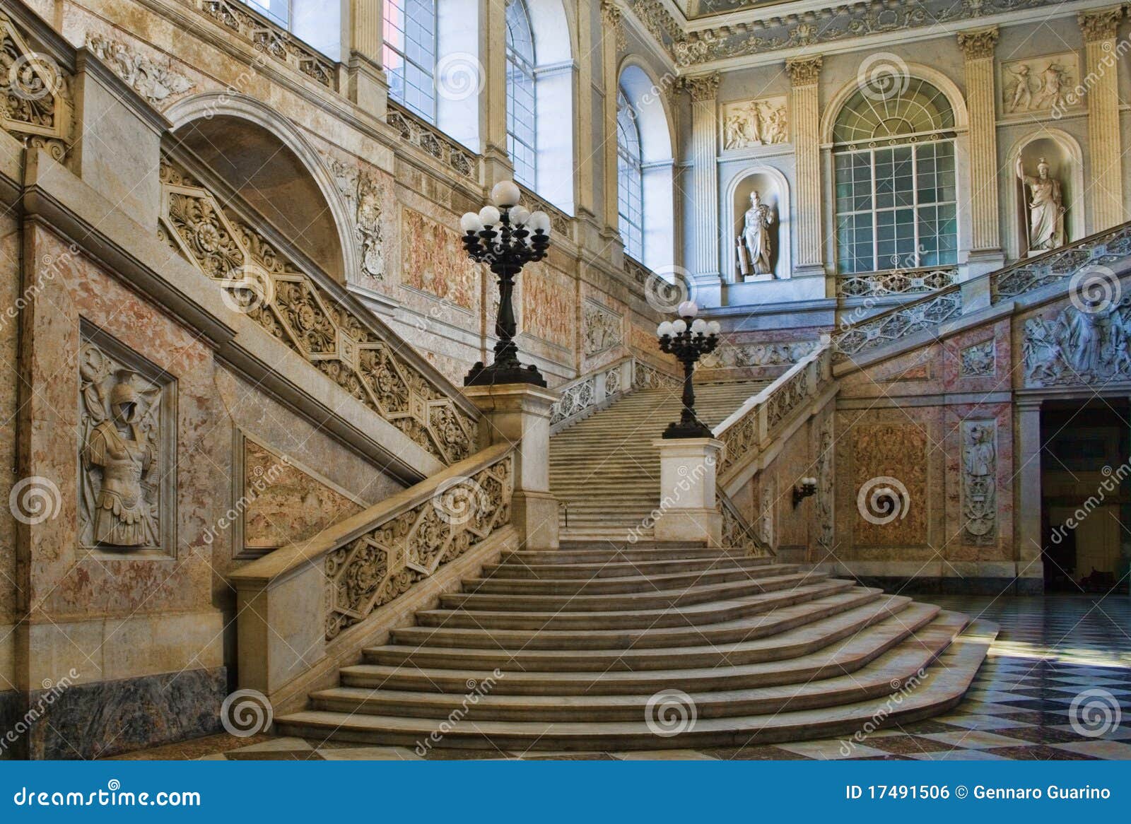 Naples-Royal palace editorial photo. Image of monument - 17491506