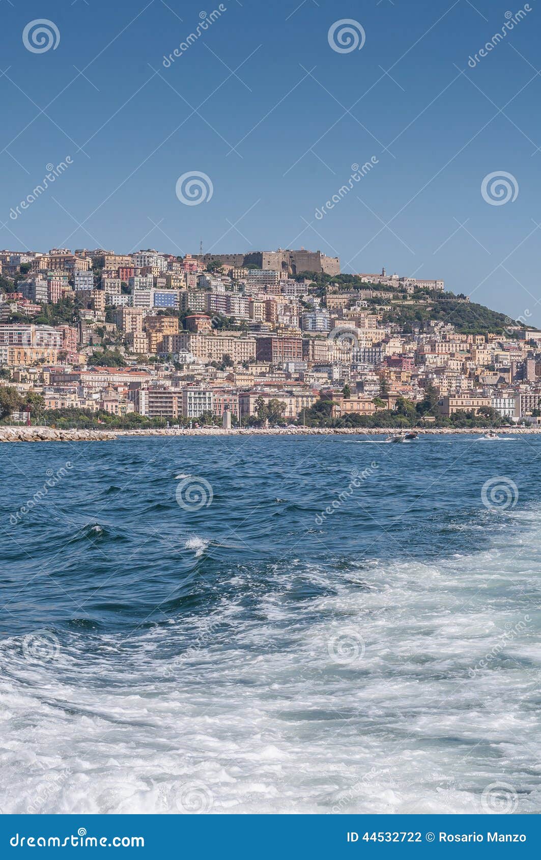 Naples waterfront editorial photography. Image of travel - 44532722