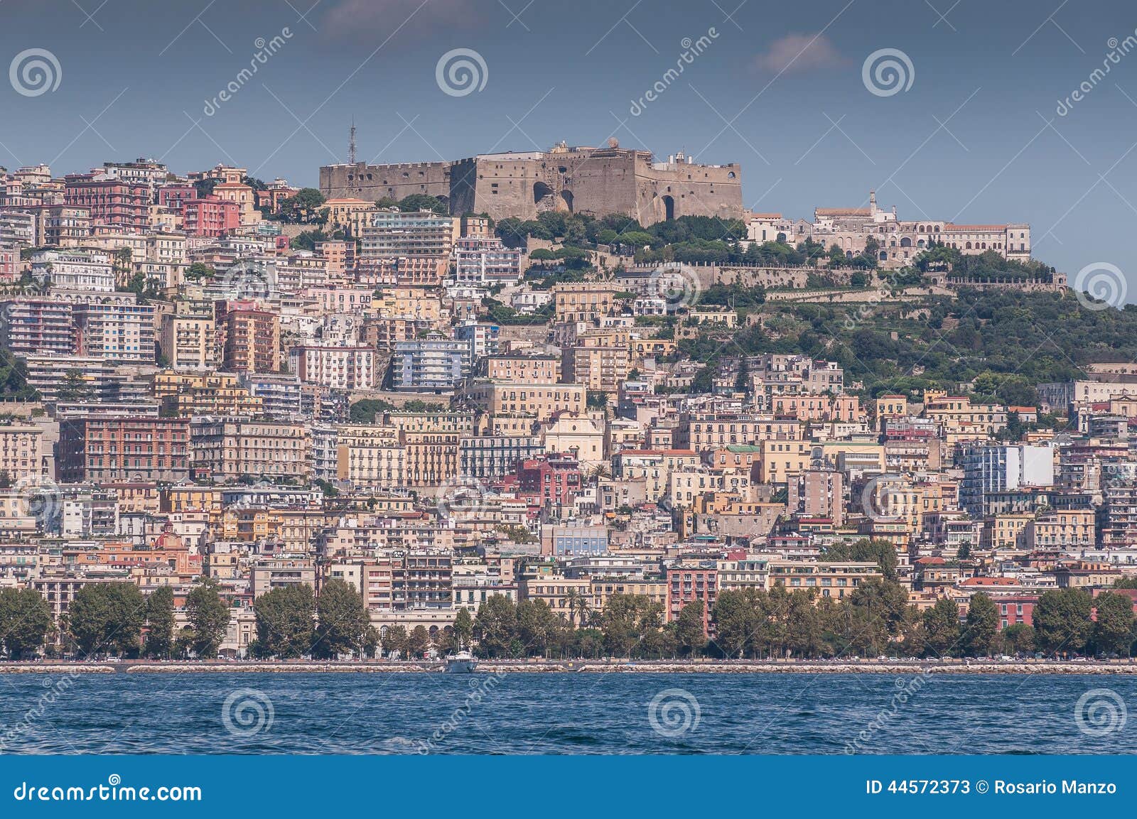 Naples waterfront stock image. Image of buildings, waterfront - 44572373
