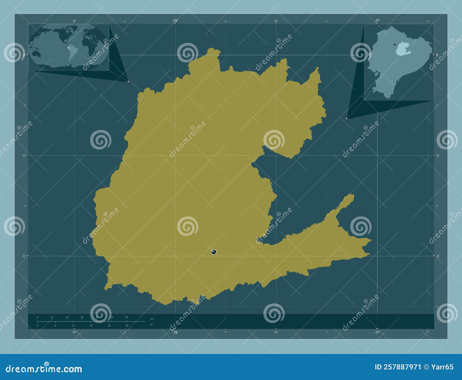 Napo, Ecuador. Solid. Capital Stock Illustration - Illustration of ...