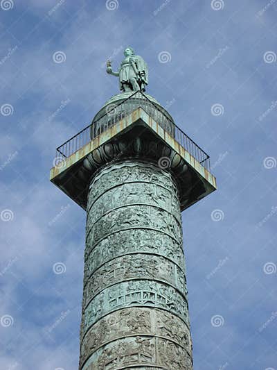 Napoleon Column Paris stock photo. Image of france, sculpture - 1771330