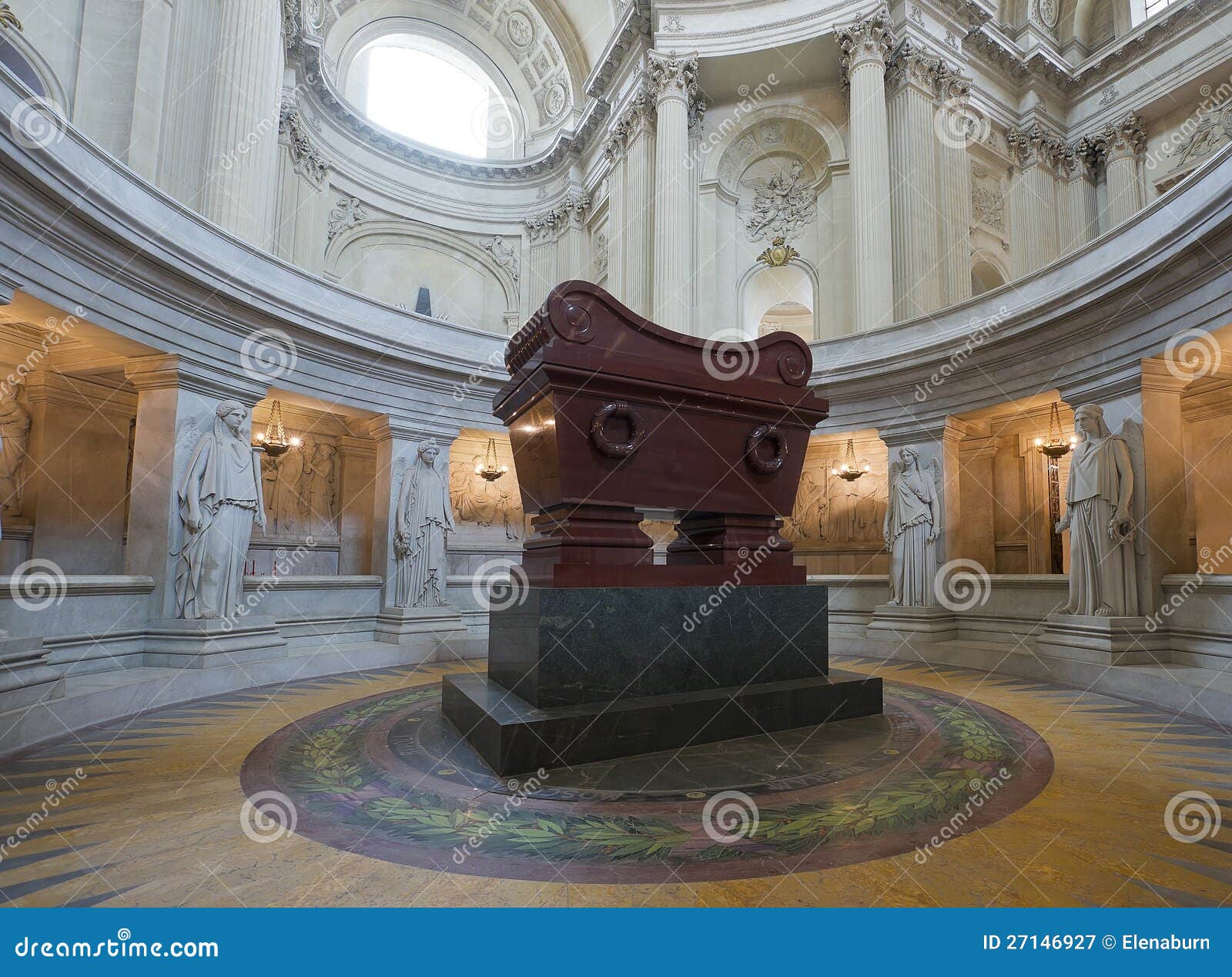 Napoleon tomb stock image. Image of candle, place, burial - 27146927